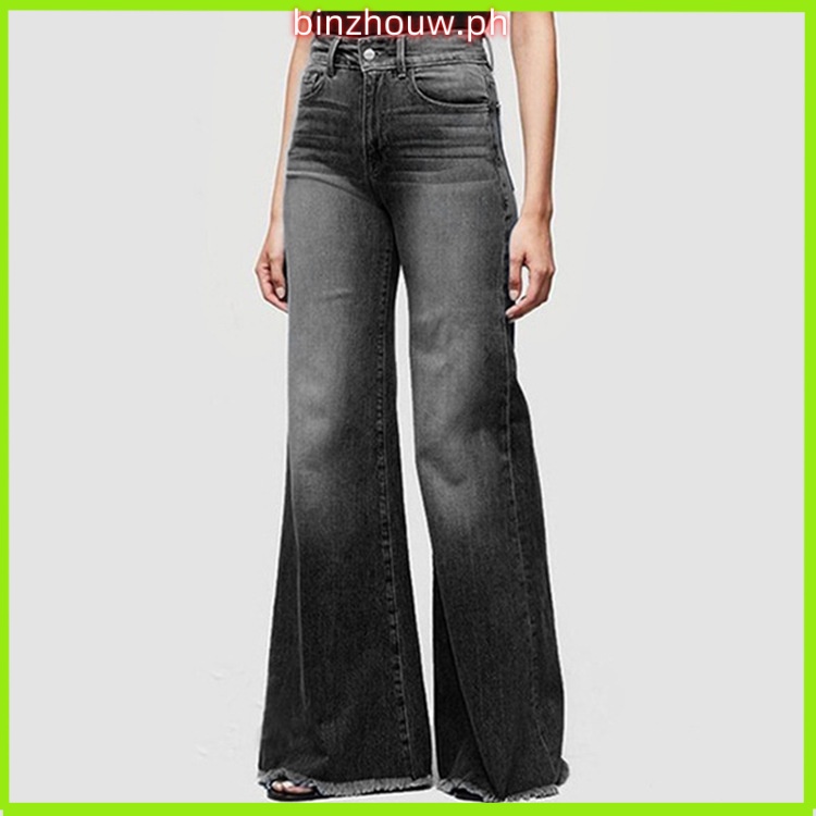 High Waist Wide Leg Jeans Brand Women Boyfriend Jeans Denim Skinny ...