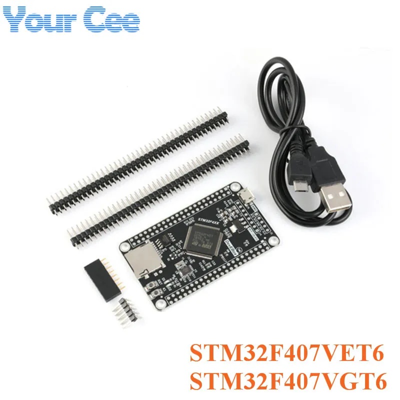 STM32F407VET6 STM32F407VGT6 STM32 F407 Single Chip System Core Learning Development Board Modul ...