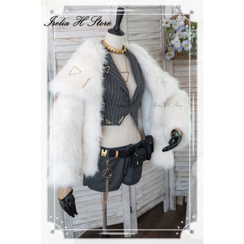 Irelia H Store Rosanna From Goddess Of Victory Nikke Rosanna Cosplay Costume Suit Furs
