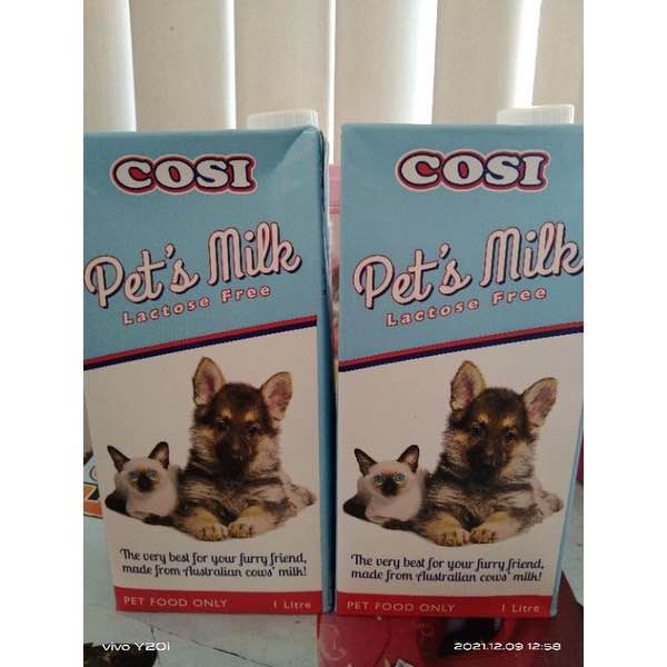 COSI pets milk lactose free 1liter | Shopee Philippines