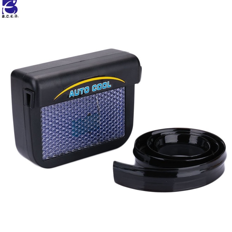 Solar Powered Car Cool Cooler Fan Auto Front/Rear Window Air Vent ...