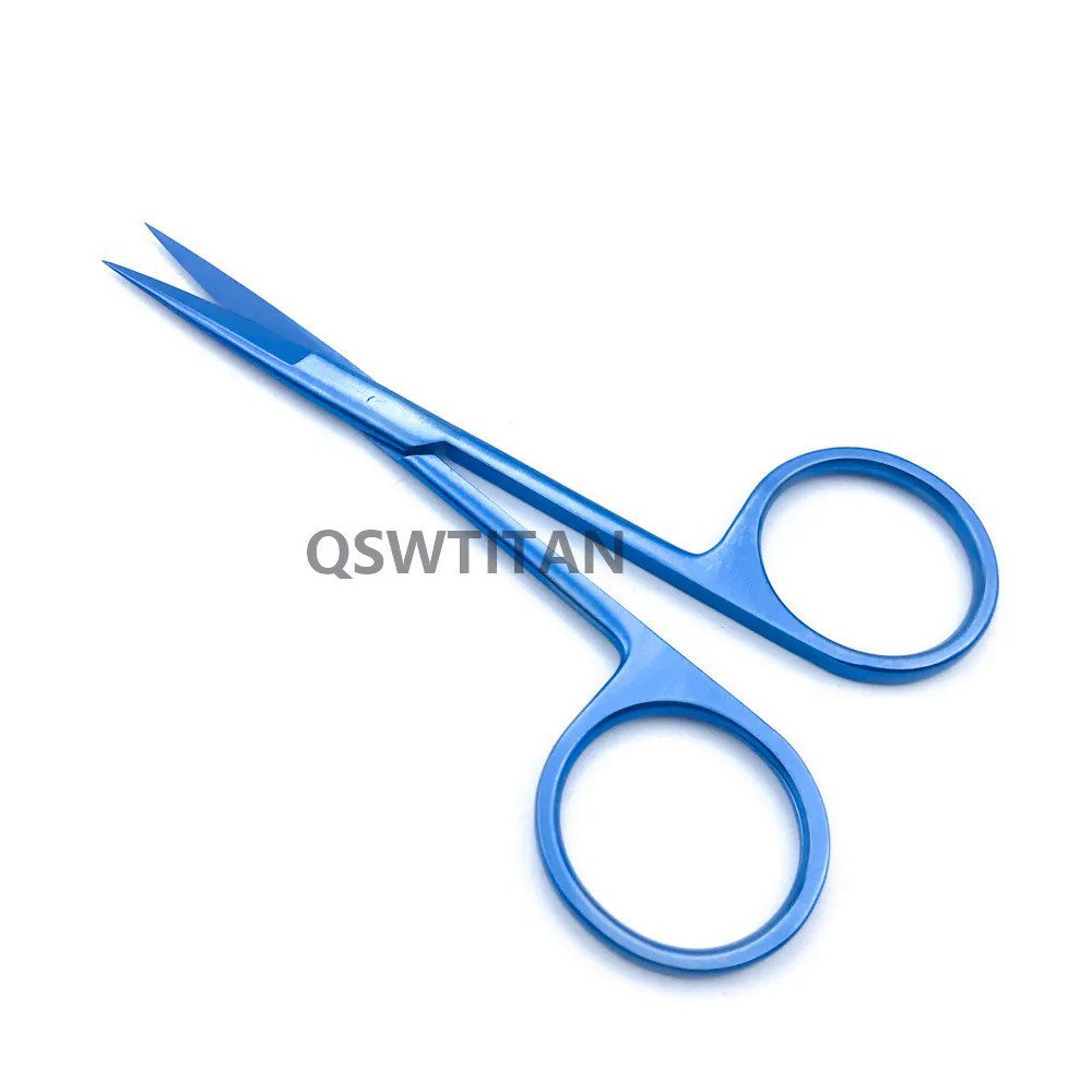 Newly launched Titanium Stitch Scissors Ophthalmic Dental TC Fomon ...