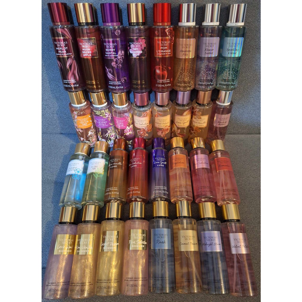Victoria's Secret Full Size Mist/ 100% Authentic- Classic/Shimmer ...