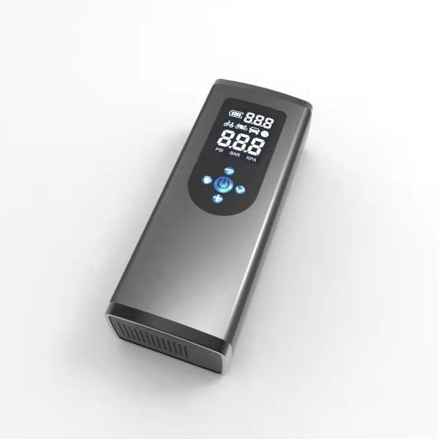 New digital air inflation pump with 2000mAh rechargeable battery ...