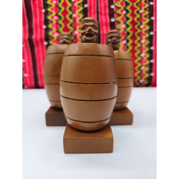 BAGUIO'S BARREL MAN WOOD CRAFT | Shopee Philippines
