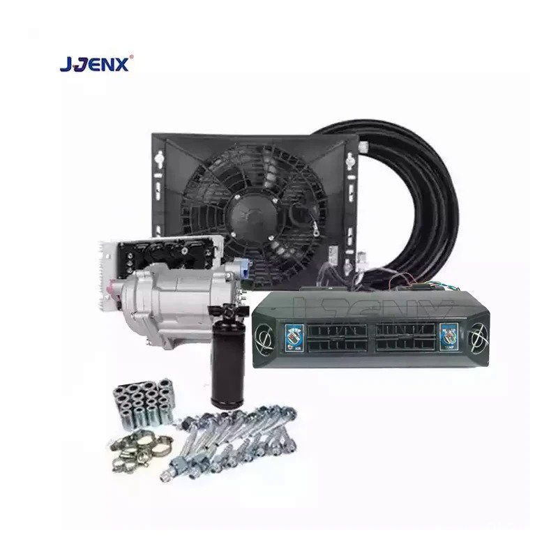 12v 24v Car AC Electric car air conditioning system for car Rv caravan ...