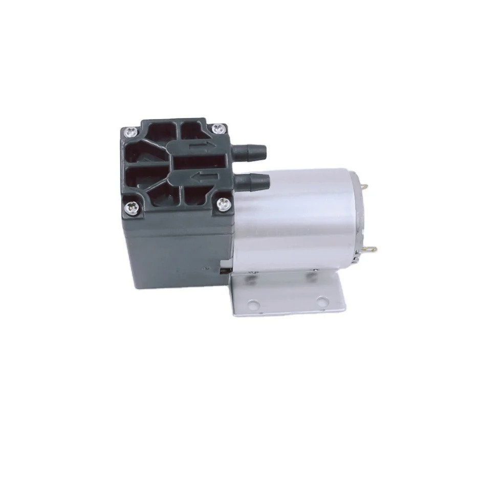 300kpa pressure 75kpa vacuum 6L/M electric diaphragm brush dc motor ...