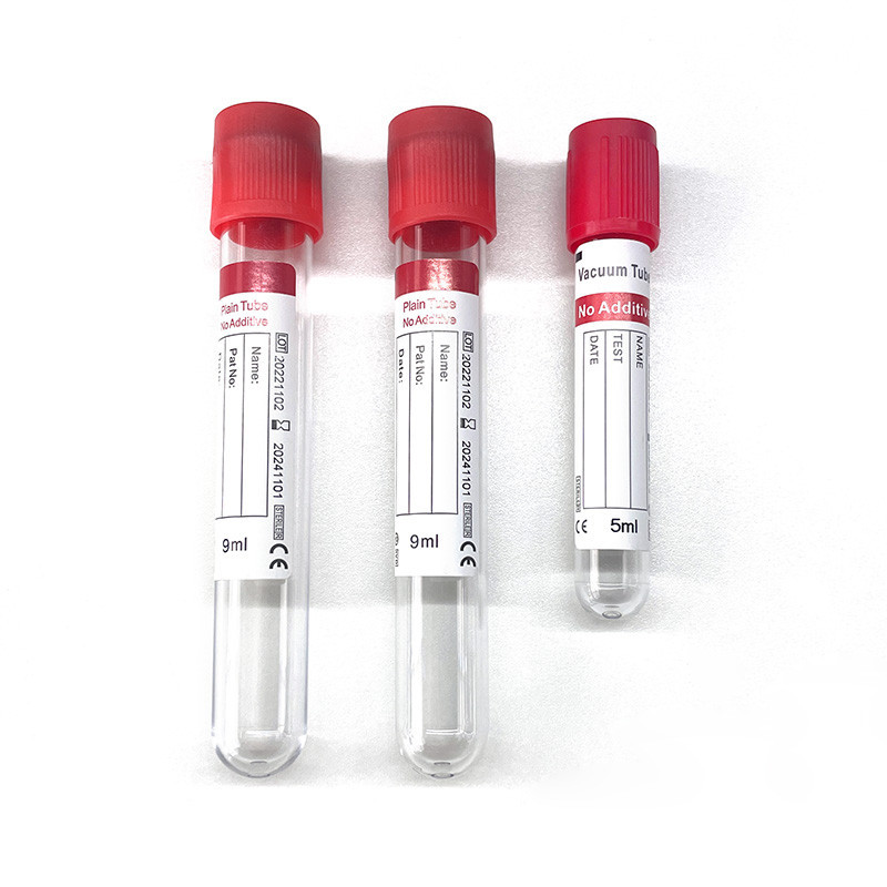 high quality sterile Blood Collection Tubes and Medical Vacuum glass test tubes Ce Approval Prp ...