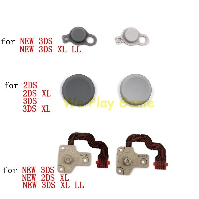 Original Right Button Analog Stick Module C rocker & Grip Cap for NEW ...