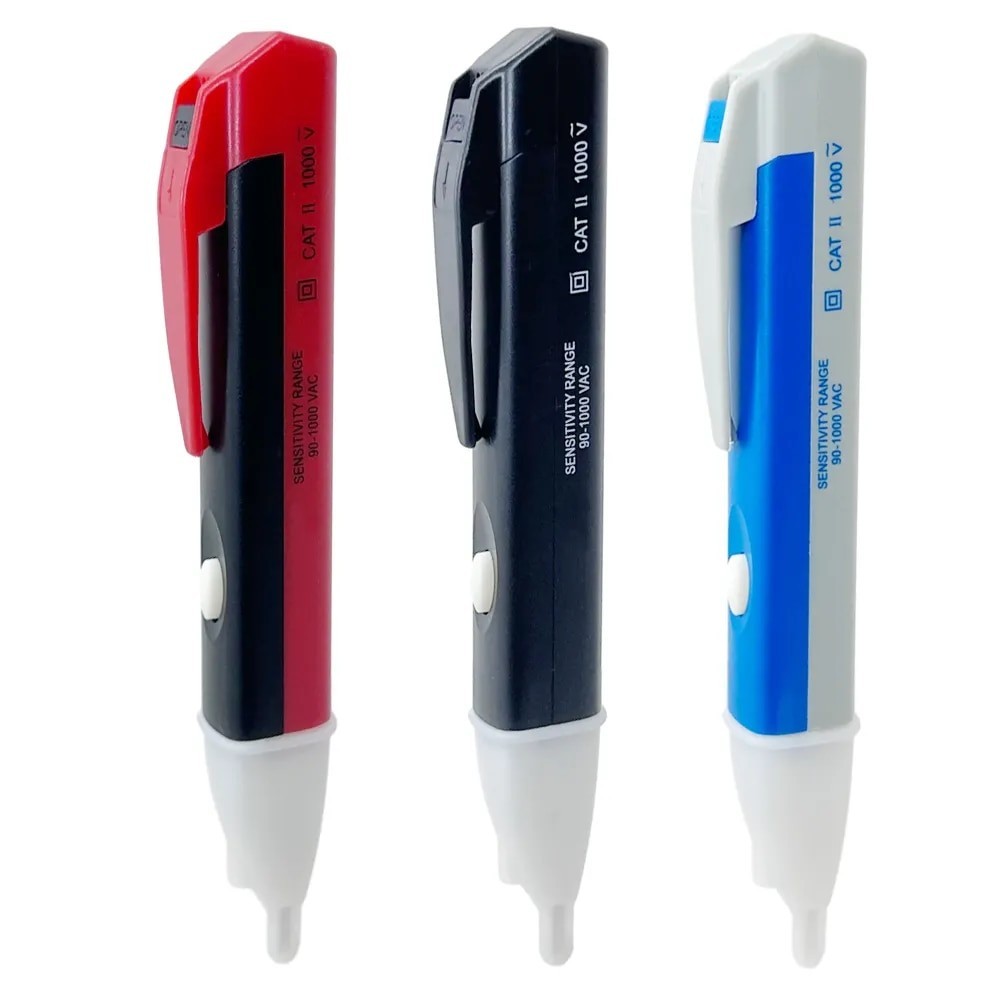 AC/DC Voltage Detectors Smart Non-Contact Tester Pen Meter 90-1000V ...