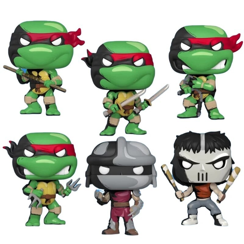 Teenage Ninja Turtles Leo Raphael Mickey Tang Animation Collection TMNT ...