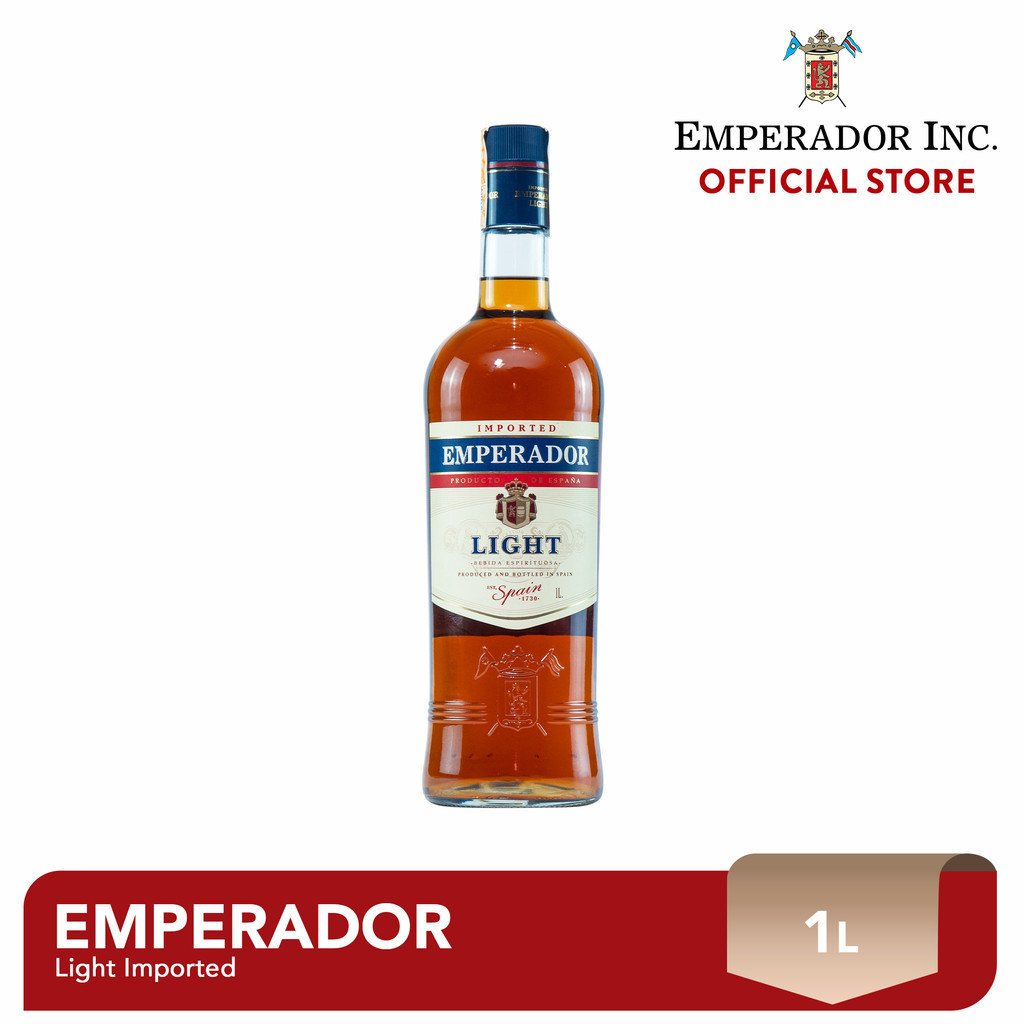 Emperador Light Imported Brandy 1L | Shopee Philippines