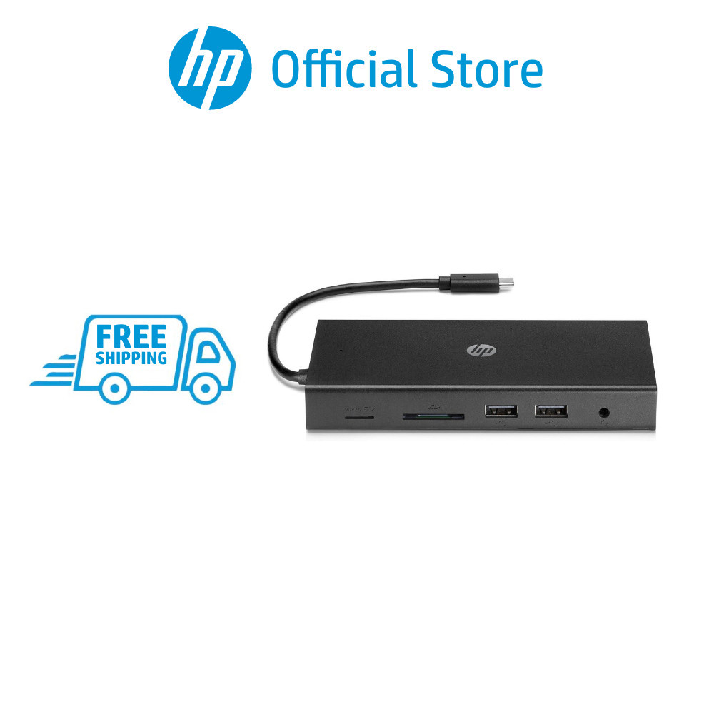 HP Travel USB C Multi Port Hub | Shopee Philippines