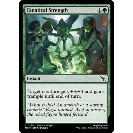 MTG - Fanatical Strength [MKM] | Shopee Philippines