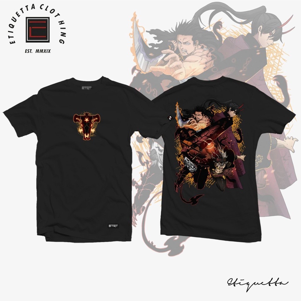 GooFee - Anime Shirt - Unisex - ETQT Worldwide - Black Clover - Asta ...