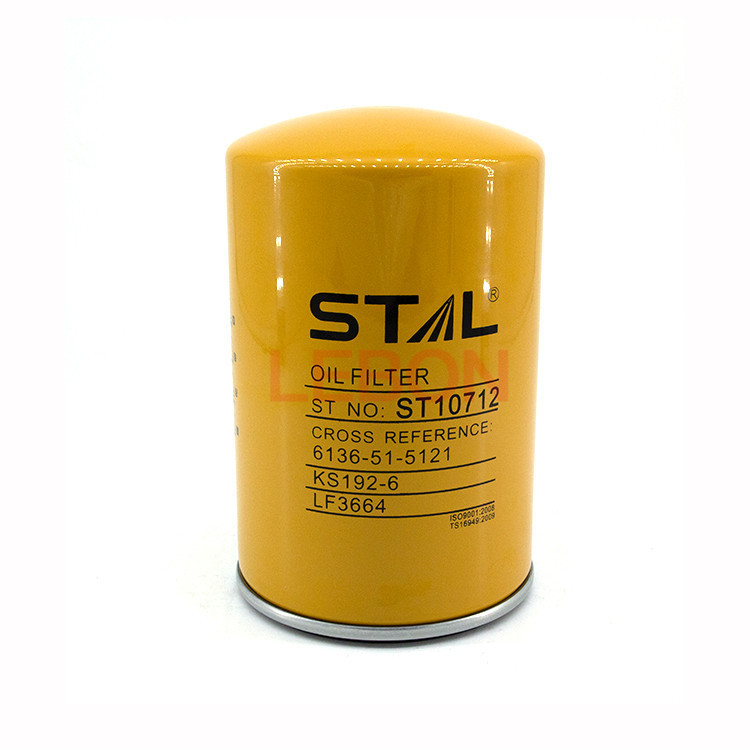STAL Factory E200B PC300-5 Lube Oil Filter 6136-51-5121 6136515121 ...