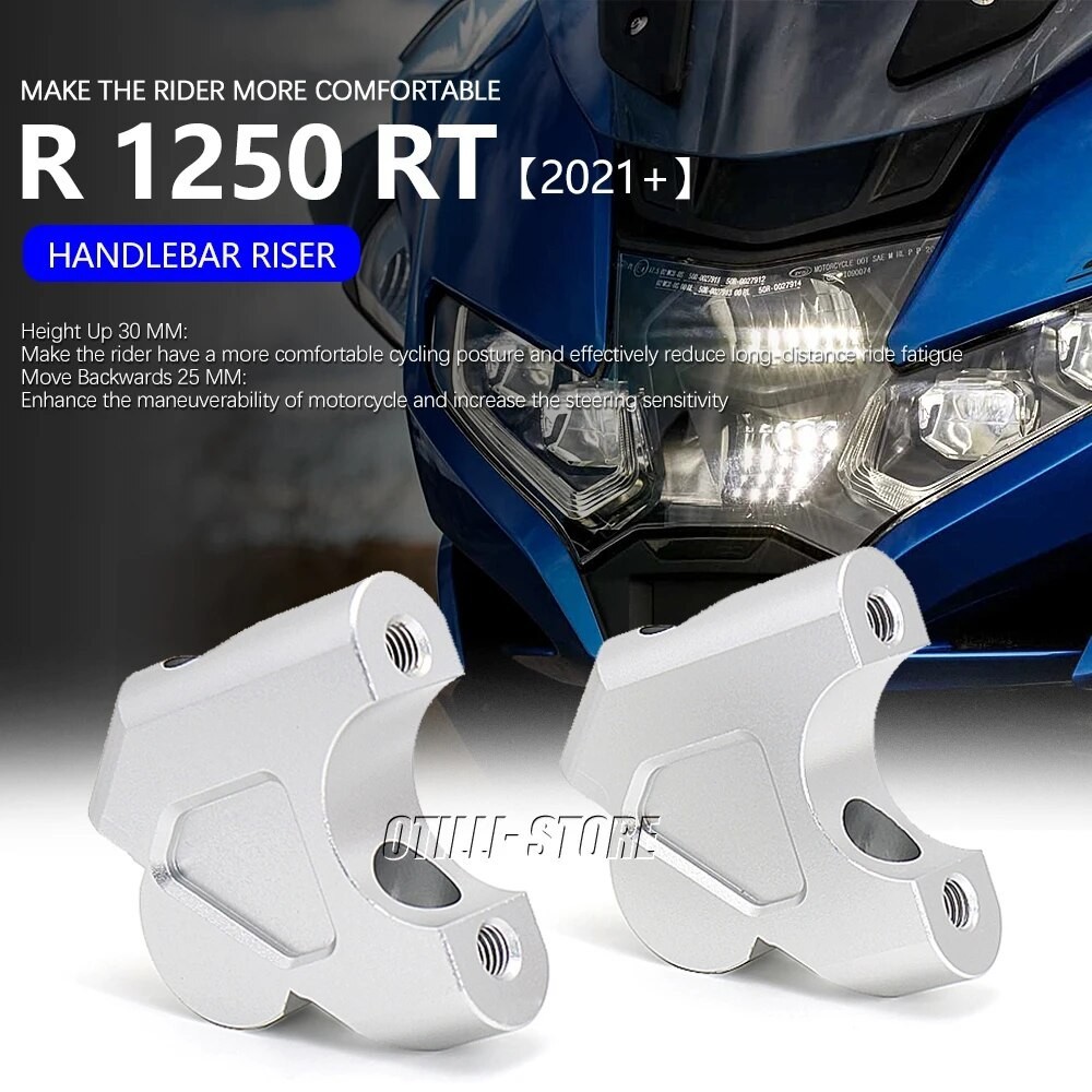 유2021 2022 New Handlebar Riser Clamps For BMW R1250RT R 1250 RT R1250 ...
