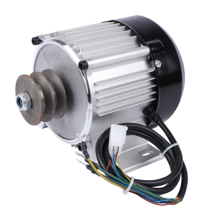 Permanent magnet DC brushless keyway motor injection machine pulley ...