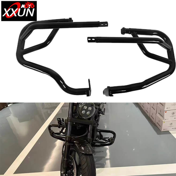 XXUN Motorcycle Engine Guard Crash Bar Bumper Highway Bar Falling ...