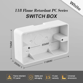 Blagain Surface Type Utility Box/PVC Utility Box,Universal Surface ...