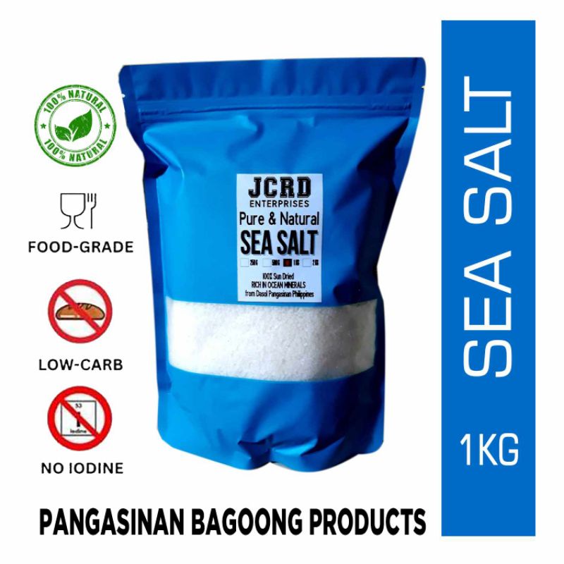 Dasol Pangasinan Premium Rock Salt 1KG | Shopee Philippines