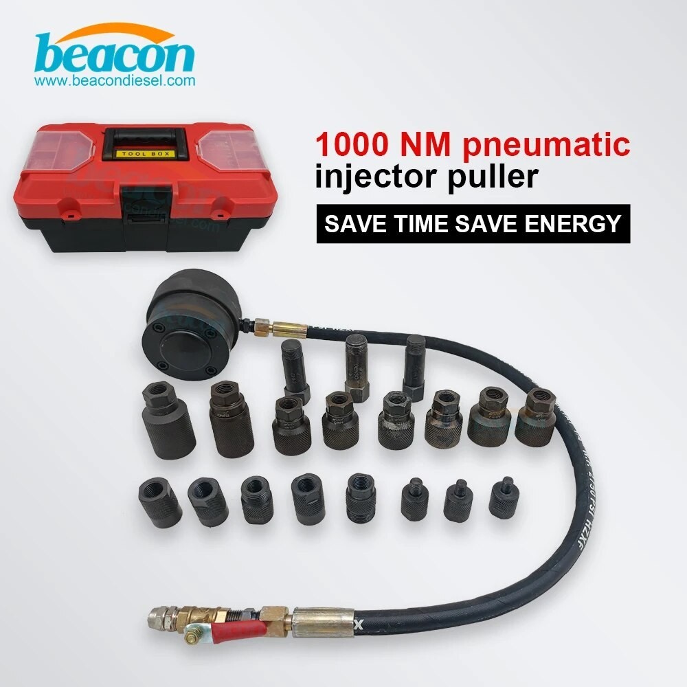 Common Rail Injection Pneumatic Puller Kit 1000NM Injector Puller ...