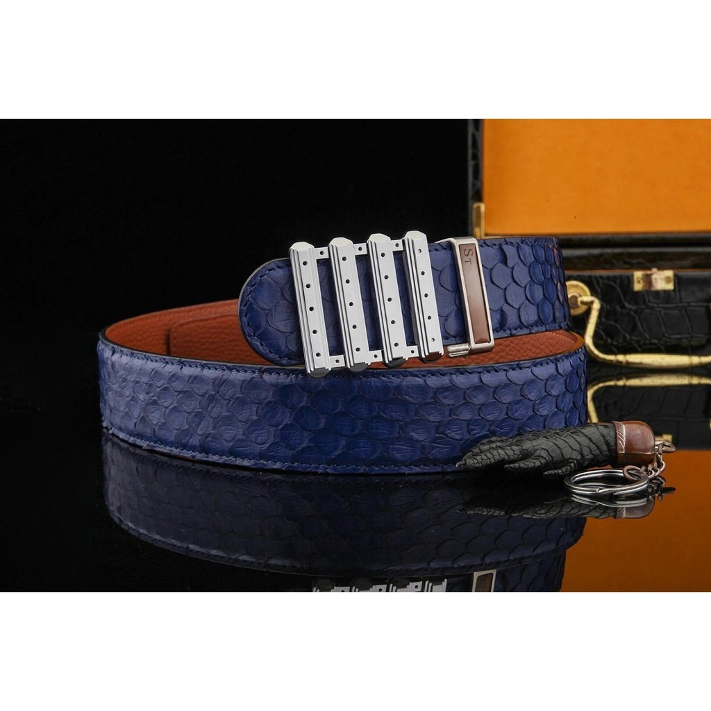 2024.seckill belts Business quality fashion CM snake big high skin 2023 100125 snake BILLIONAIRE ...