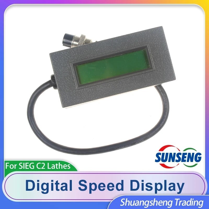 ☑Digital spindle speed/readout meter Brushless/SIEG S/N:10030 SC2/SX2L ...