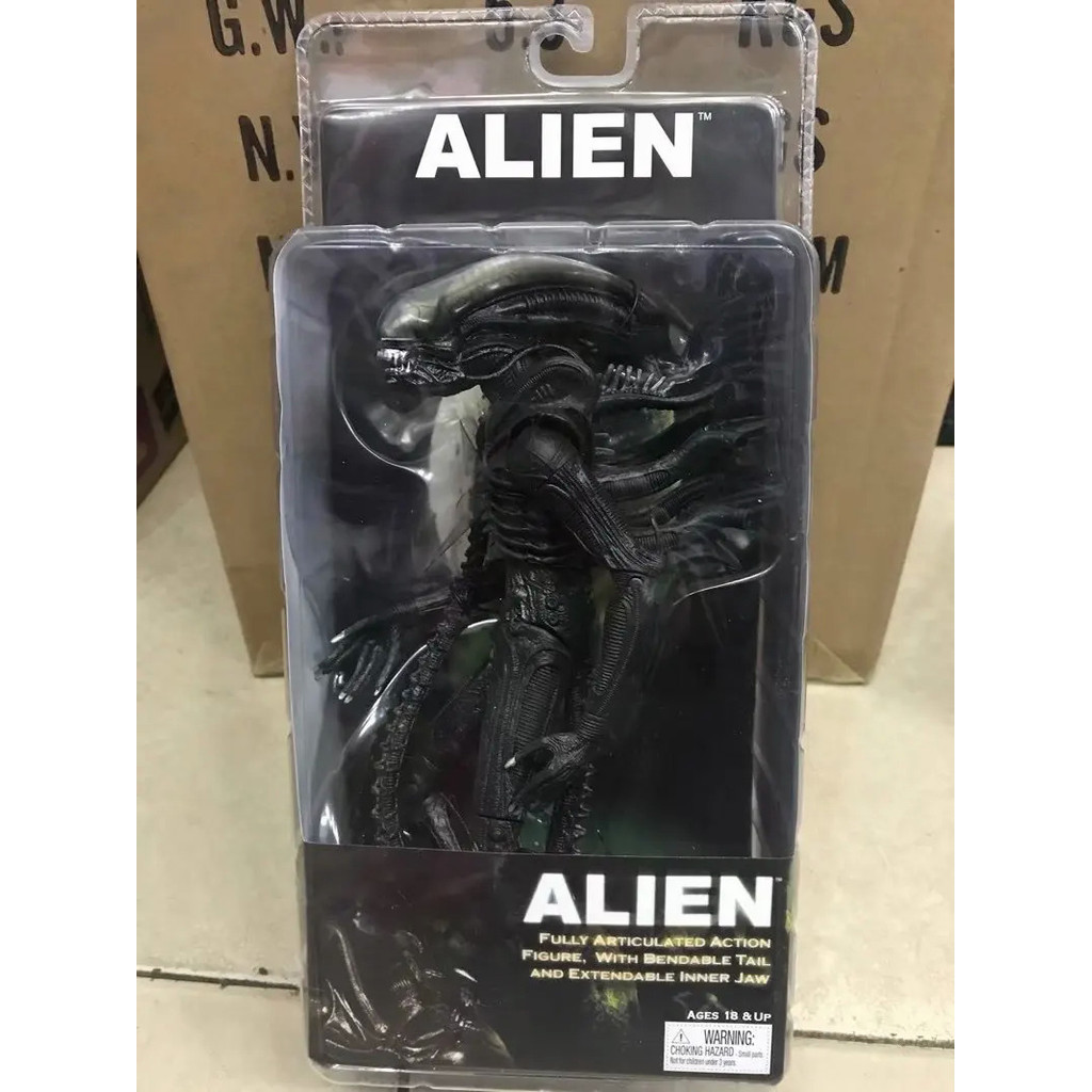 UUNS NECA Alien Xenomorph Action Figure 7" Predator AVP Aliens Series ...