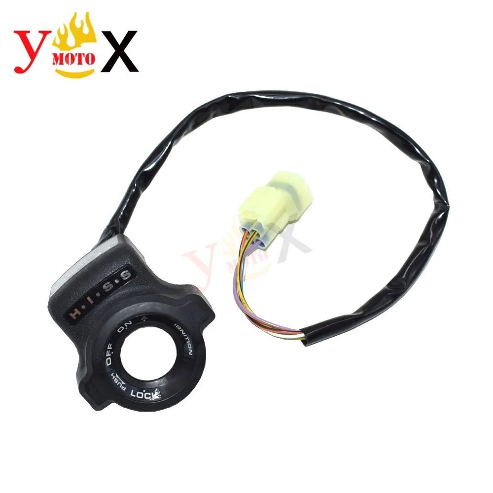 ♀Motorycycle Antenna HISS Key Ignition Switch Lock Sensor Ring Surround ...