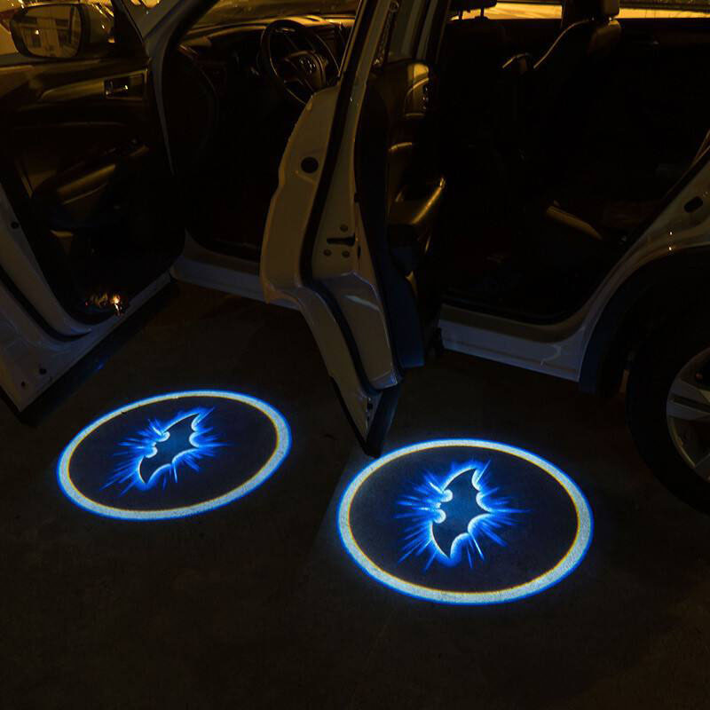 Universal Wireless LED Shadow Projector Courtesy Step Lights Welcome ...