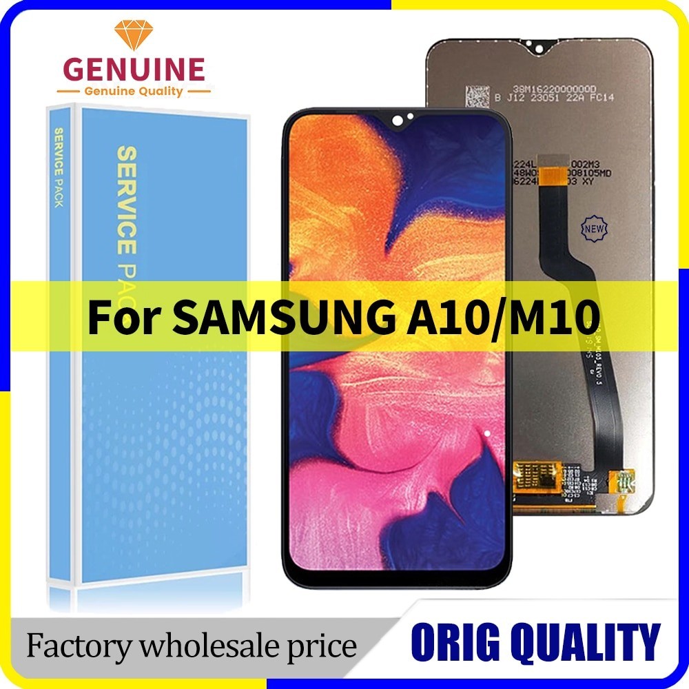 100% Warranty Display with Digitizer Touch Screen for Samsung A10 M10 ...