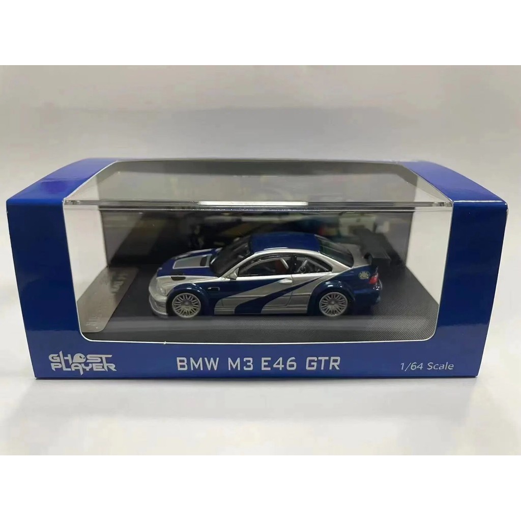 1/64 DCM M3 GTR E46 alloy car model Need for Speed Classic finish ...