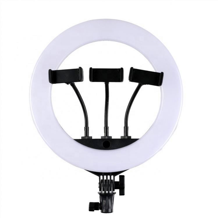 AOSHEN 22 Inch Ring Light Tricolor Beauty Makeup Livestream Photo Video ...