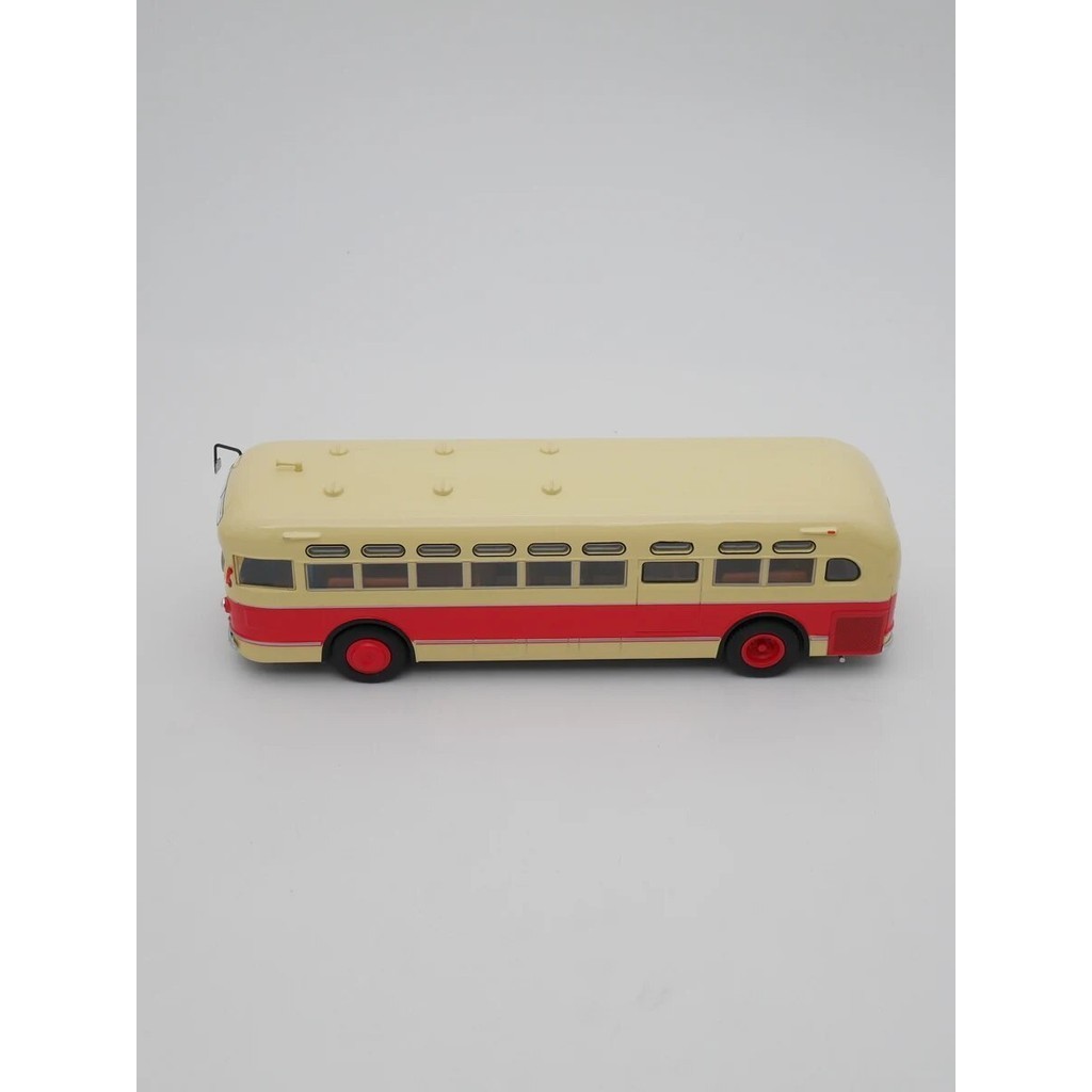 55G Diecast 1/43 Scale ZIS 154 1946 Soviet Bus Simulation Alloy Car ...