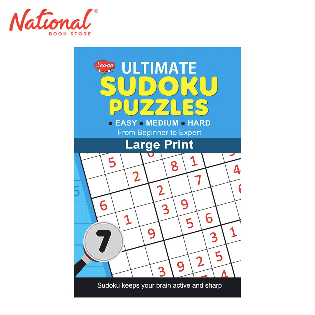 Ultimate Sudoku Puzzles-7 by Manoj - Trade Paperback - Entertainment - Games | Shopee Philippines