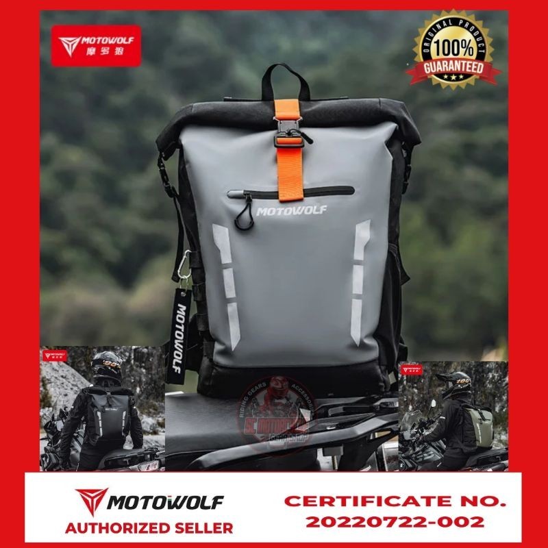 𝗠𝗢𝗧𝗢𝗪𝗢𝗟𝗙 𝗪𝗔𝗧𝗘𝗥𝗣𝗥𝗢𝗢𝗙 𝗠𝗢𝗧𝗢𝗥𝗖𝗬𝗖𝗟𝗘 𝗥𝗜𝗗𝗜𝗡𝗚 𝗕𝗔𝗖𝗞𝗣𝗔𝗖𝗞/𝗗𝗥𝗬 𝗕𝗔𝗚/𝗧𝗥𝗔𝗩𝗘𝗟 𝗕𝗔𝗚 𝗟𝗔𝗥𝗚𝗘 ...