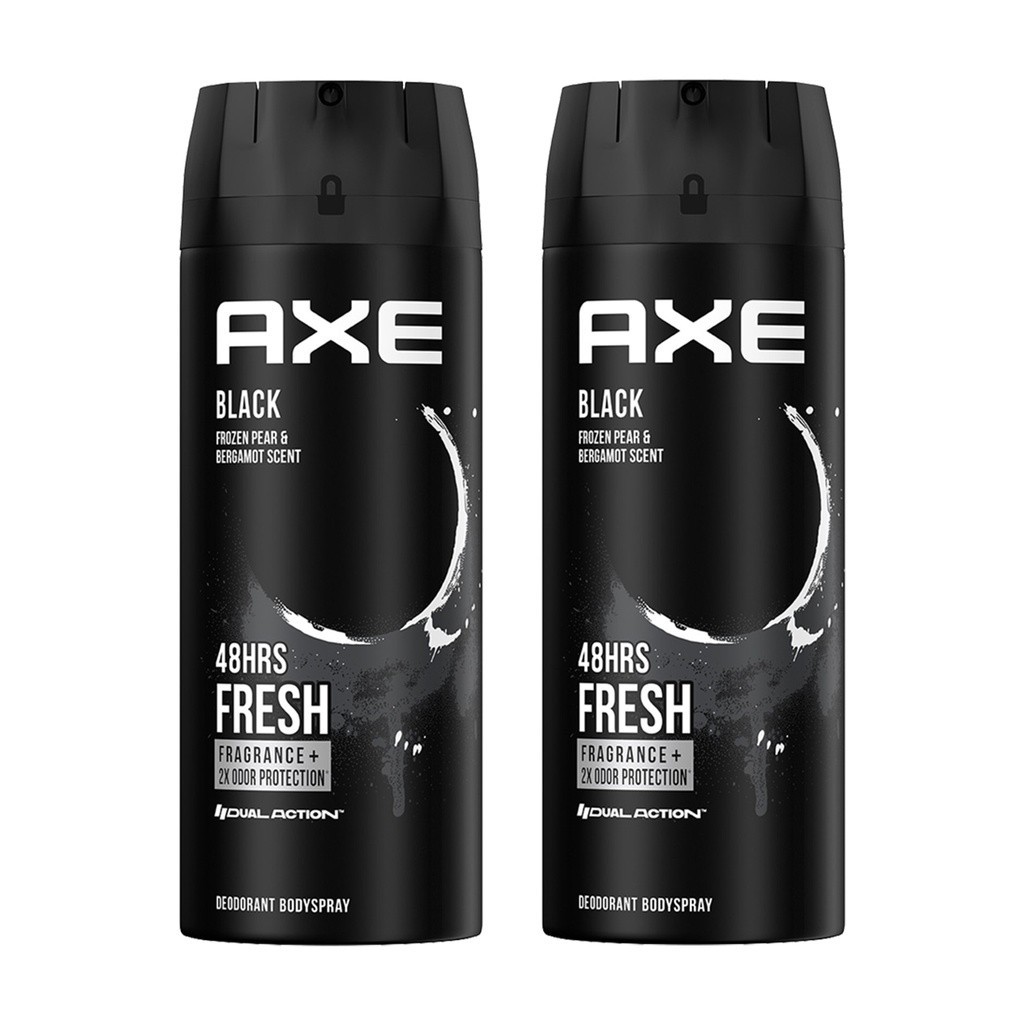 [NOT FOR SALE] Axe Body Spray Black 135ml x2 | Shopee Philippines