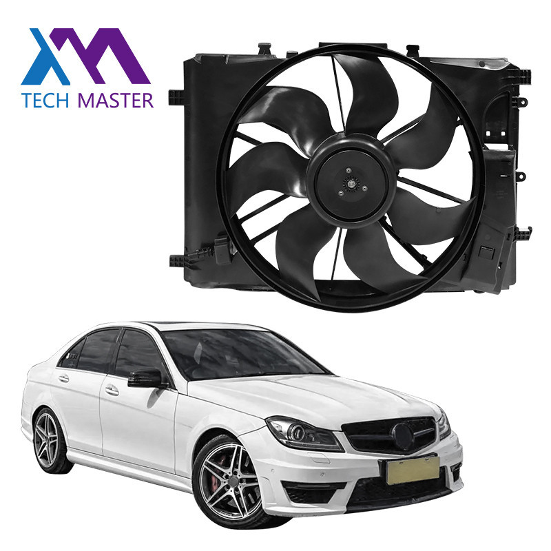 Tech Master Radiator Electric Cooling Fan W204 Cooling Fan Engine ...