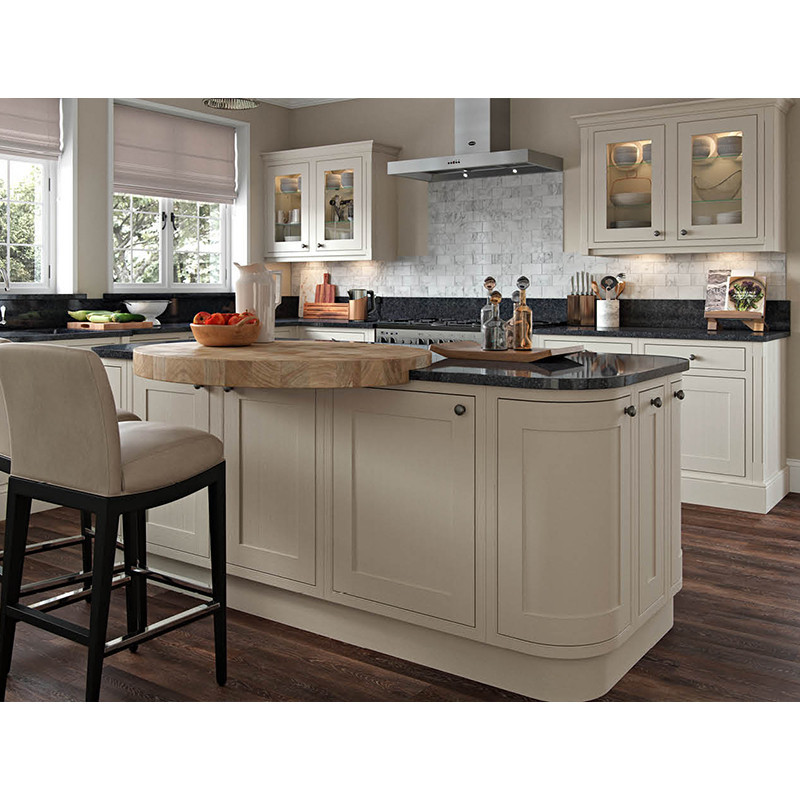 Kejia Solid Wood High Gloss Kitchen Cabinets Waste Bin Cuisines Luxury ...