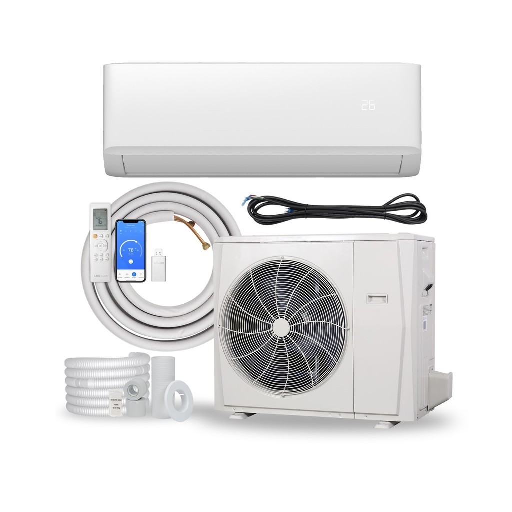 Ductless Mini Split Air Conditioner and Heat Pump 9000 - 24000 Btu Air ...