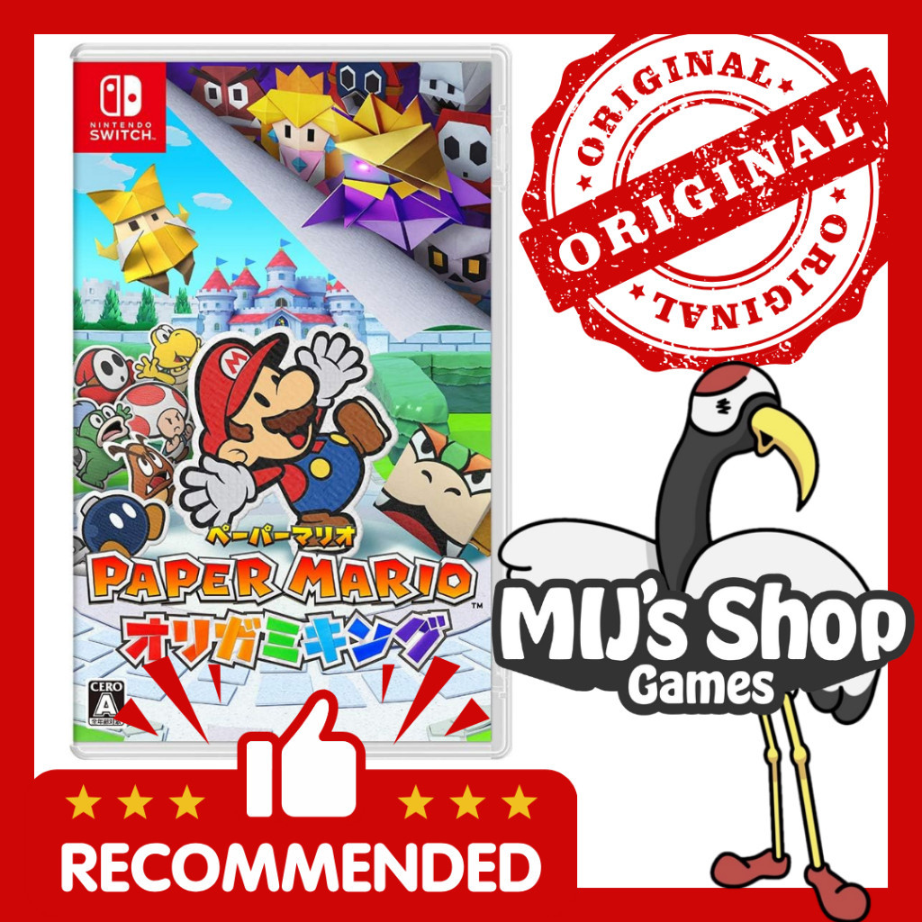 Nintendo Switch Paper Mario Origami King -Switch | Shopee Philippines