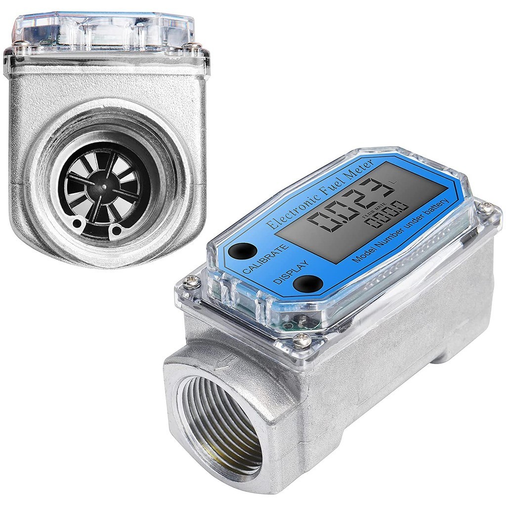 Electronic Turbine Flowmeter/digital Diesel Fuel Gasoline Flow Meter ...