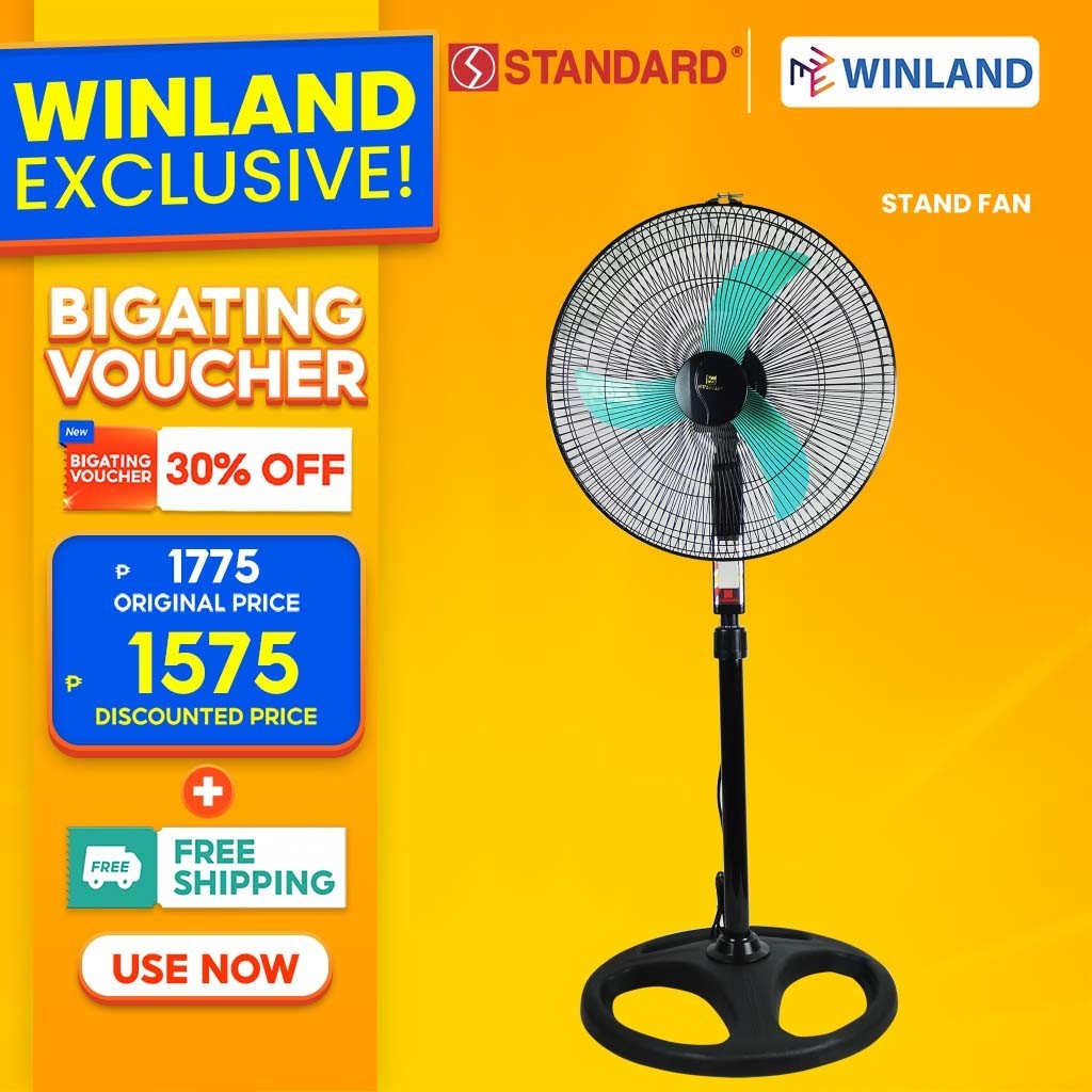 Standard Appliances by Winland 18 Inches Stand Fan | Electric Fan ...