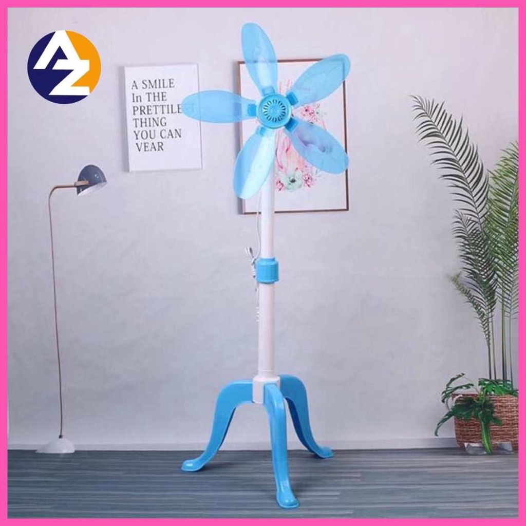 {(!AZ Electric Stand Fan 5 Blades Adjustable Strong stand Fan | Shopee ...