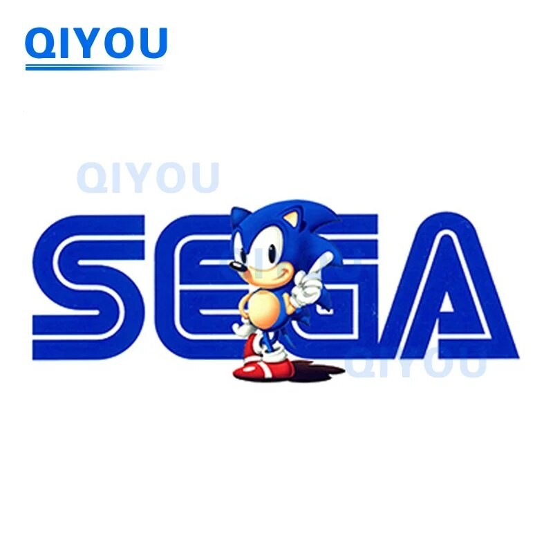 SEGA Vintage Logo Car Stickers for Reflective Die-cut PVC Decals on ...