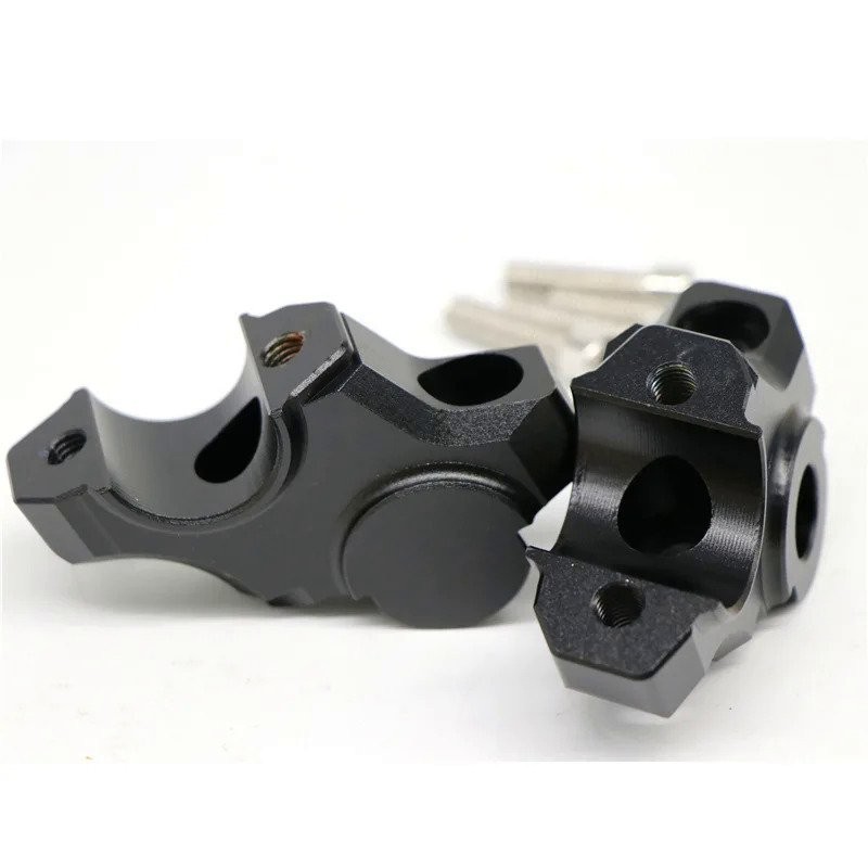 KVIW REALZION Motorcycle Aluminum Adapter Handlebar Riser Bracket Kit ...