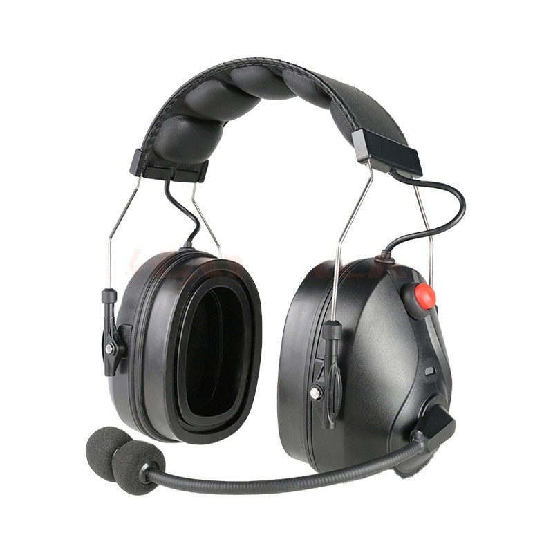 RayTalk dual earmuff PNR passive noise cancelling heavy duty racing ...