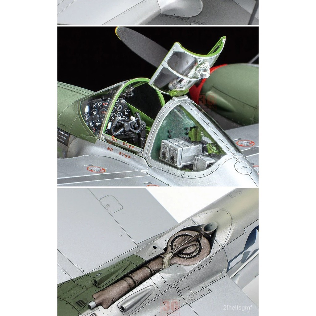 Tamiya 61123 Airplane Model 1/48 Scale Aircraft Lockheed(R) P-38J Lightning Bomber Military ...