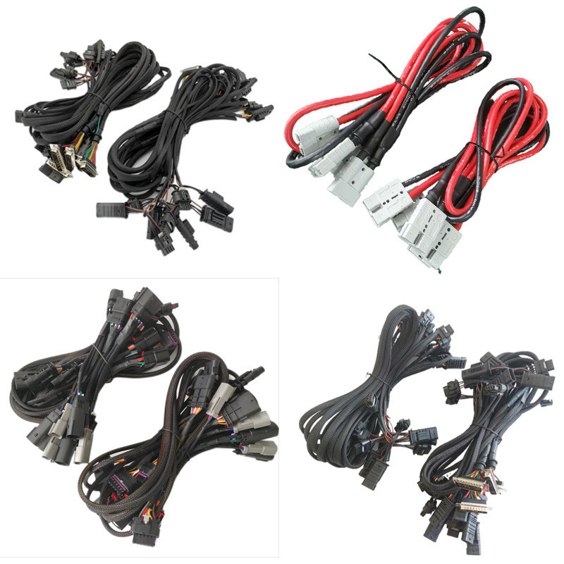 Custom Car Reverse Light Wiring Harness with Deustch 4 Pin Connector To ...